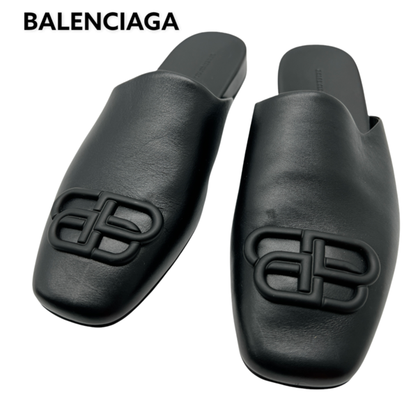 Balenciaga | Shoes | Womens Cosy Balenciaga Bb Slide In Black | Poshmark